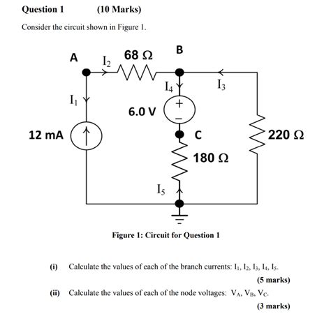 Solved Question Marks Consider The Circuit Shown In Chegg