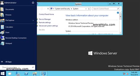 Windows Server Technical Preview Emrah Tolu Makaleleri