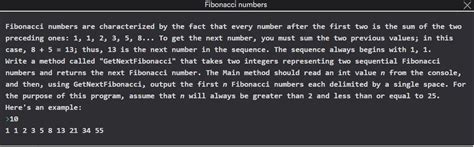 Solved Fibonacci Numbers Fibonacci Numbers Are Characterized Chegg