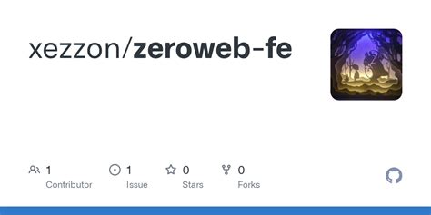 Github Xezzonzeroweb Fe