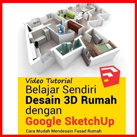 Jual Tutorial Video Belajar Sketchup Plus Template Terlengkap Terlaris