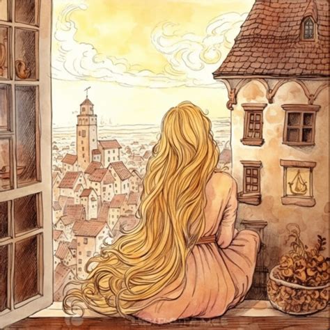 Rapunzel Grimms Märchen Original Version