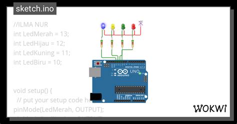 Kartika Putri Wokwi Esp32 Stm32 Arduino Simulator