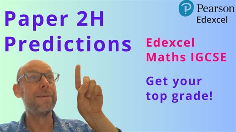 Edexcel Igcse Maths Paper 2h Predictions Youtube