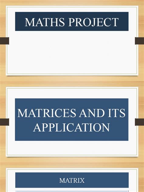 Matrices And Its Application Pdf Matrix Mathematics Eigenvalues