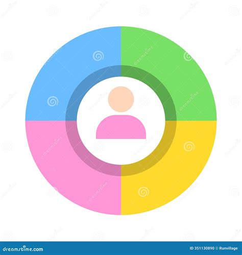 Audience Segmentation Or Customer Segregation Marketing Concept Royalty Free Illustration
