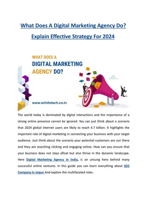 Ppt What Does A Digital Marketing Agency Do Explain Effective