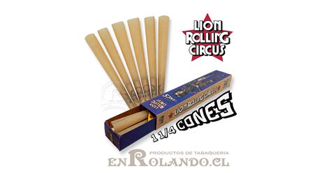 Set 6 Conos Preenrrolados Lion Rolling Circus