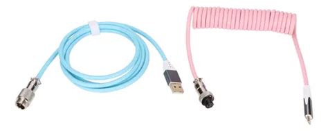 Cable Enrollado Tipo C Interfaz De Teclado Línea De Rotaci Cuotas sin interés