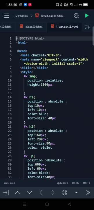 sharon pallavi matada on linkedin a webpage using html…