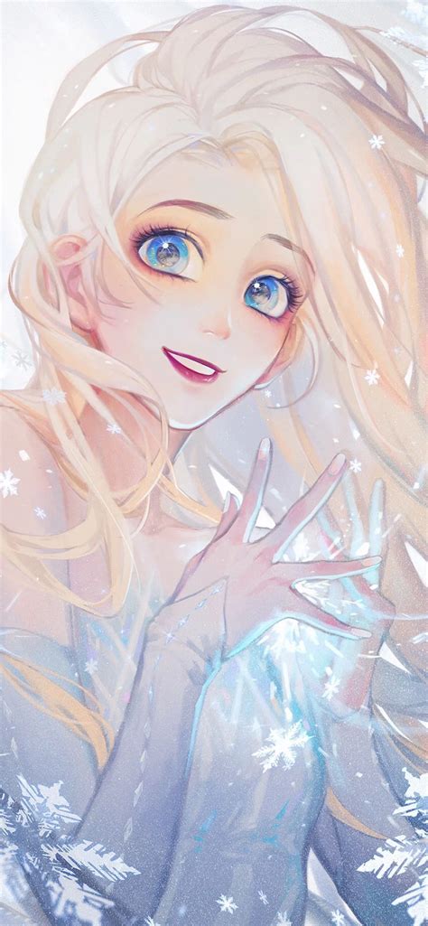 冰雪奇缘 艾莎公主 壁纸 高清图片，堆糖，美图壁纸兴趣社区