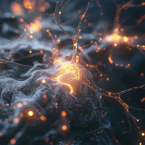 A Stunning Visualization Of Neural Connections Emitting Vibrant Light
