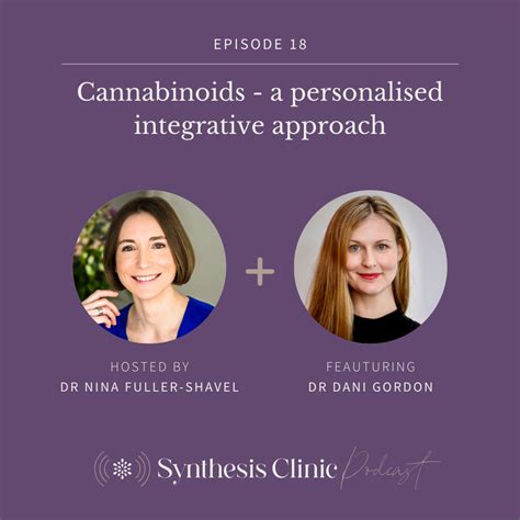Cannabinoids A Personalised Integrative Approach With Dr Dani Gordon — Synthesis Clinic