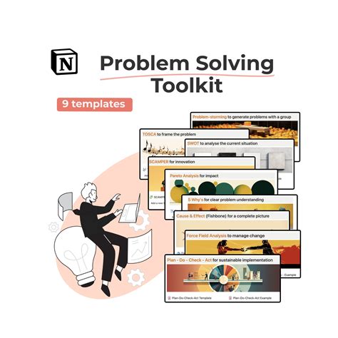 Problem Solving Toolkit Notion Templates To Crack Any Problem Etsy