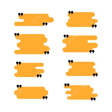 노란색 인용 텍스트 상자 벡터 인용하다 텍스트 상자 텍스트 상자 배너 Png 일러스트 및 벡터 에 대한 무료 다운로드