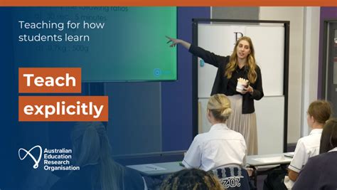 Explicit Instruction Australian Education Research Organisation