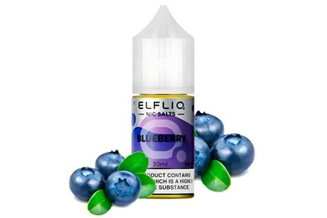 Сольова рідина Elf Liq Blueberry 50 мг 30 мл Чорниця Купити в Cloudfall