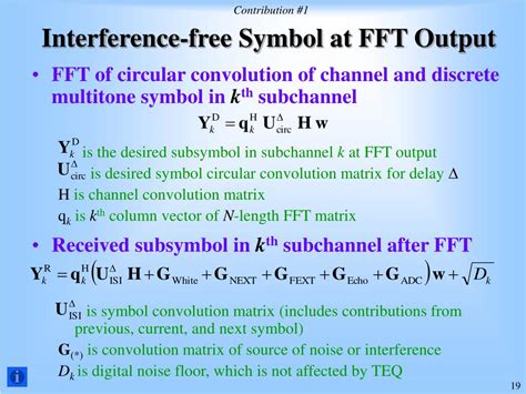 Ppt Maximizing Data Rate Of Discrete Multitone Systems Using Time Domain Equalization Design