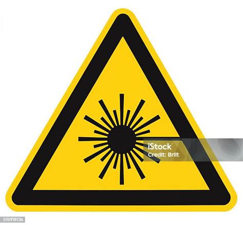 레이저 방사에 장해물 안전 위험 경고 라벨 스티커별 격리됨에 의료용 레이저에 대한 스톡 사진 및 기타 이미지 의료용 레이저 레이저 경계 표지 Istock