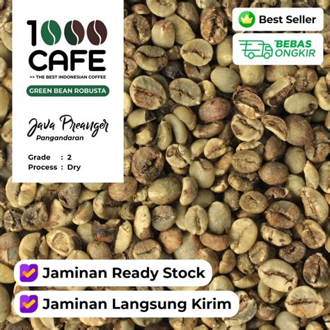 Jual Green Bean Java Preanger G2 Robusta 1 Kg Shopee Indonesia