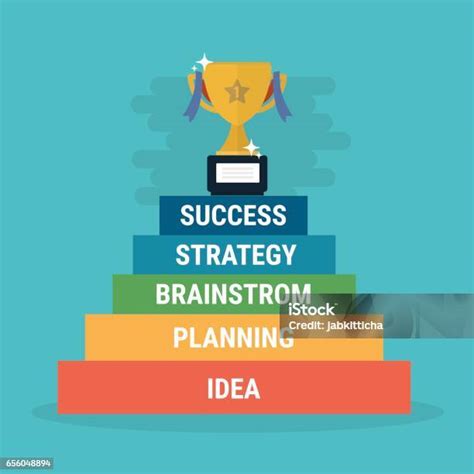 계단 단계는 트로피와 성공으로 이동합니다 성공을 위한 계단 만화 벡터 일러스트레이션 0명에 대한 스톡 벡터 아트 및 기타 이미지 0명 개발 계단 Istock