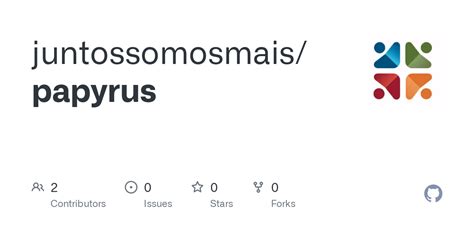 Github Juntossomosmaispapyrus