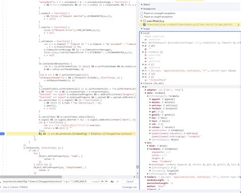Chrome Dev Tools Couldnt See Requests Formdata During Breakpoint But It Clearly Existed When
