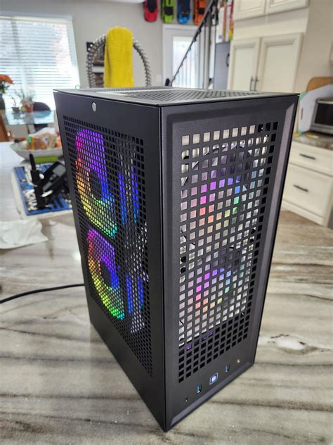 Hyte Revolt 3 Mini Itx Full Custom Loop Rwatercooling