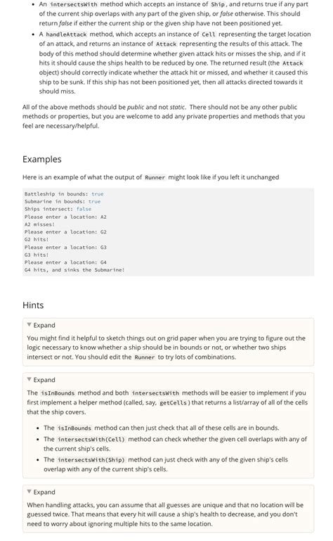 Solved For This Task You Will Need To Implement A Ship