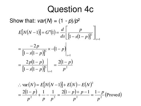 Ppt St3236 Stochastic Process Tutorial 2 Powerpoint Presentation