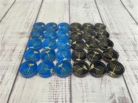 Фишки для игры в нарды акриловые Менора купить с доставкой по выгодным ценам в интернет