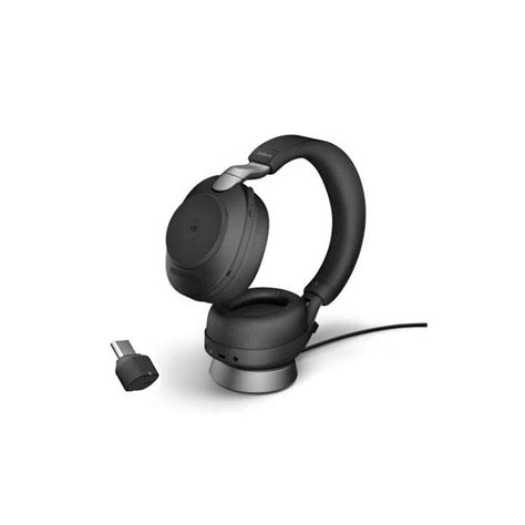 Jabra Evolve2 85 MS UC Stereo Professional Business USB A And USB C Wireless Headset With