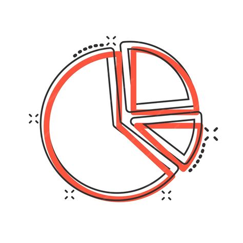 Premium Vector Chart Icon In Comic Style Diagram Cartoon Vector