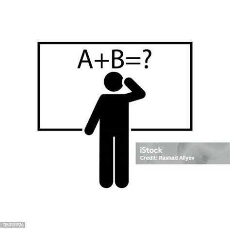 학생 학교 수업 생각 아이콘 교육 픽토그램 아이콘의 요소입니다 프리미엄 품질의 그래픽 디자인 아이콘입니다 웹사이트 웹 디자인에