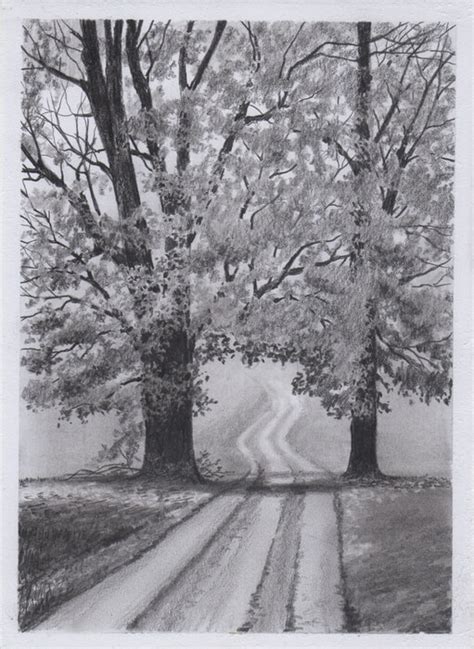 Как нарисовать пейзаж поэтапно карандашом простой метод рисования видео курс Юрия Синчукова