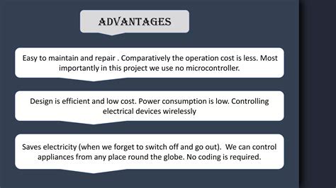 Dtmf Based Home Automation Without Micro Controller Ppt