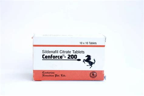 200 Mg Sildenafil Citrate Tablets At ₹ 500box Cenforce Tablets In