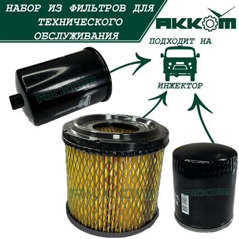 Набор для ТО УАЗ Буханка/Набор фильтров для УАЗ Буханка инжектор ...
