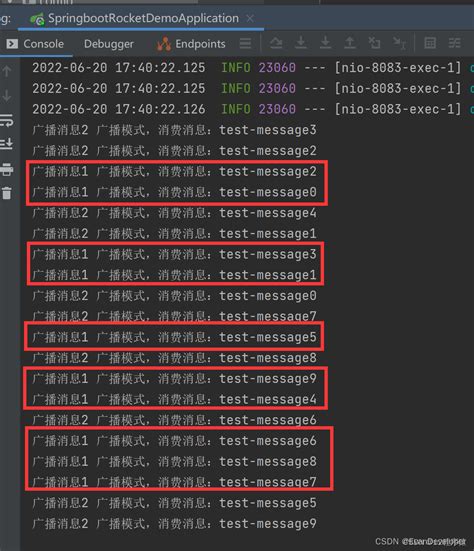 Springbootrocketmq（3）实现广播消息messagemodelbroadcasting Csdn博客