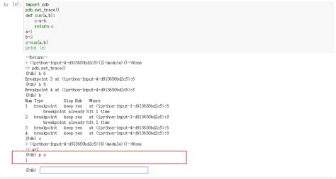 【jupyter Notebook】打断点调试jupyter打断点 Csdn博客