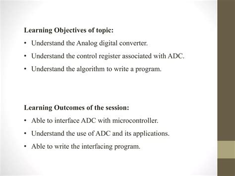 Adc Structure Ppt