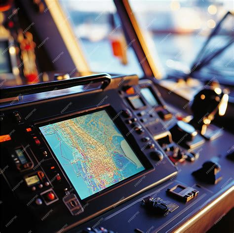 Electronic Chart Display And Information System Ecdis For Maritime Navigation Premium Ai