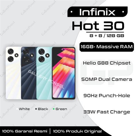 Jual Infinix Hot Nfc Gb Garansi Resmi Shopee Indonesia