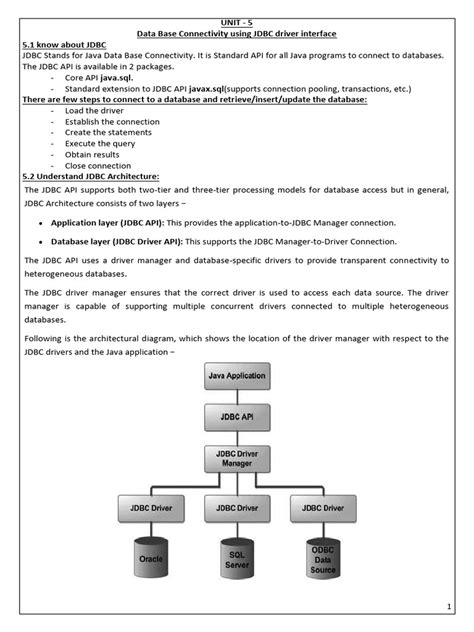Java Unit 5 2b Pdf Databases Computer Science