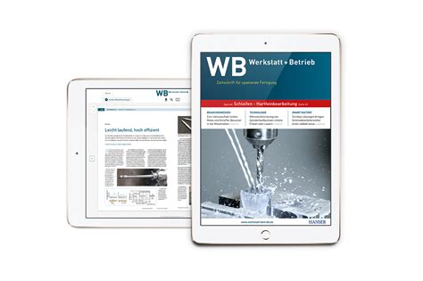 WB Werkstatt + Betrieb E-Paper Annual Subscription | HANSER Kundencenter