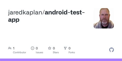 github jaredkaplan android test app