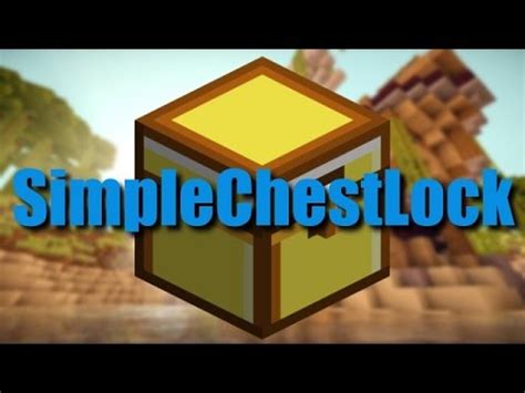 SimpleChestLock Bukkit Plugin Lock Everything 2013 YouTube