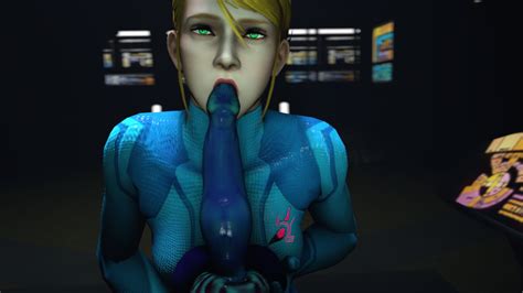 Rule 34 3d Blonde Hair Computer Screen Dildo Falcosfm Fellatio Futuristic Green Eyes Jumpsuit