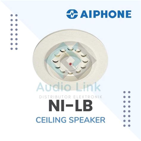 Jual Ceiling Speaker Aiphone Ni Lb Nurse Call Rumah Sakit Jakarta Utara Audio Link Tokopedia
