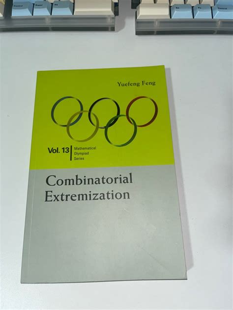 Combinatorial Extremization Mathematical Olympiad Series Hobbies And Toys Books And Magazines